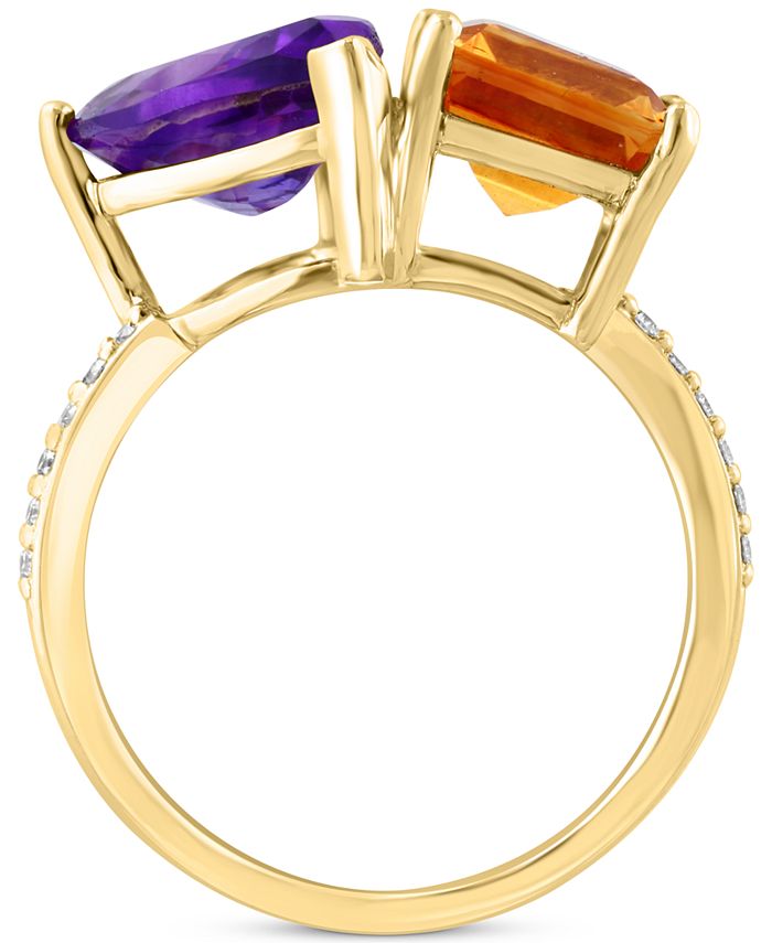 EFFY Collection EFFY® Multi-Gemstone (5-1/10 ct. t.w.) & Diamond (1/10 ...