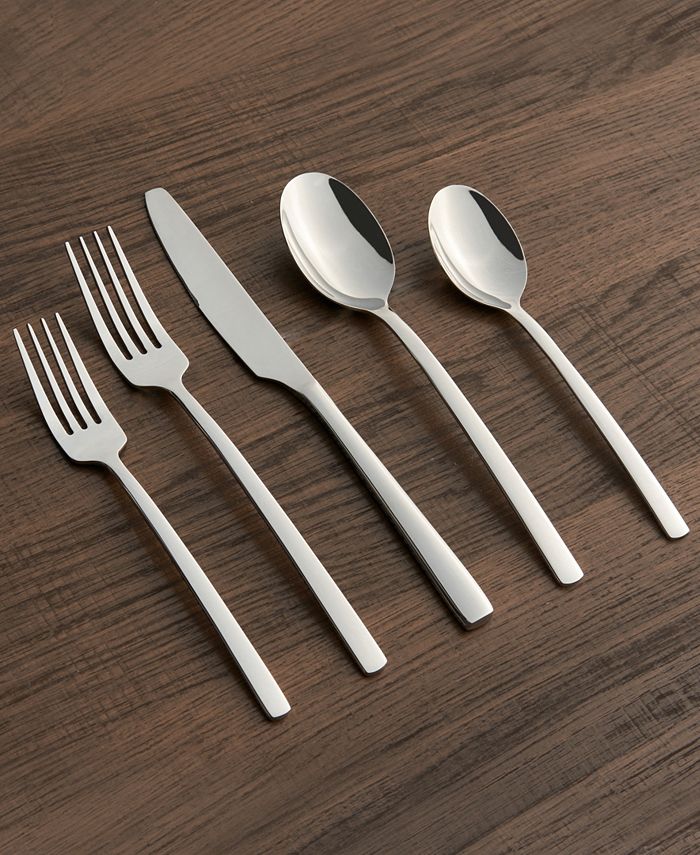 Cambridge Silversmiths Beacon Mirror 20-Piece Flatware Set, Service for ...