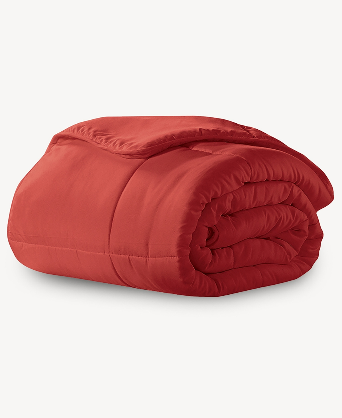 Ella Jayne Cozy Touch Down-Alternative Comforter  Full/Queen - Brick Red