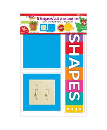 Trend Enterprises Shapes All Around Us Learning Set, 29 Pieces - Macy's