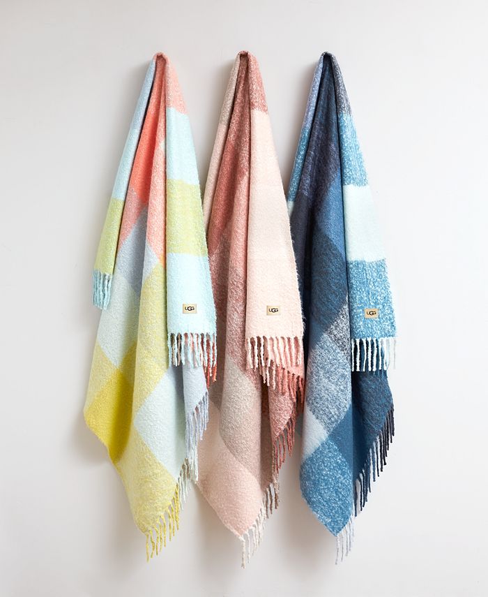 UGG® Brook Plaid Throw, 70" x 50" & Reviews - Home - Macy's