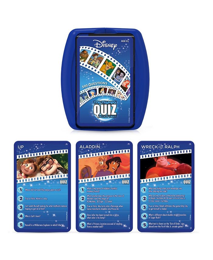 Top Trumps Disney Classics Quiz Game, 501 Pieces - Macy's
