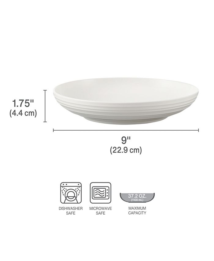 Mikasa Ciara 9" Pasta Bowl, Set of 4 - Macy's