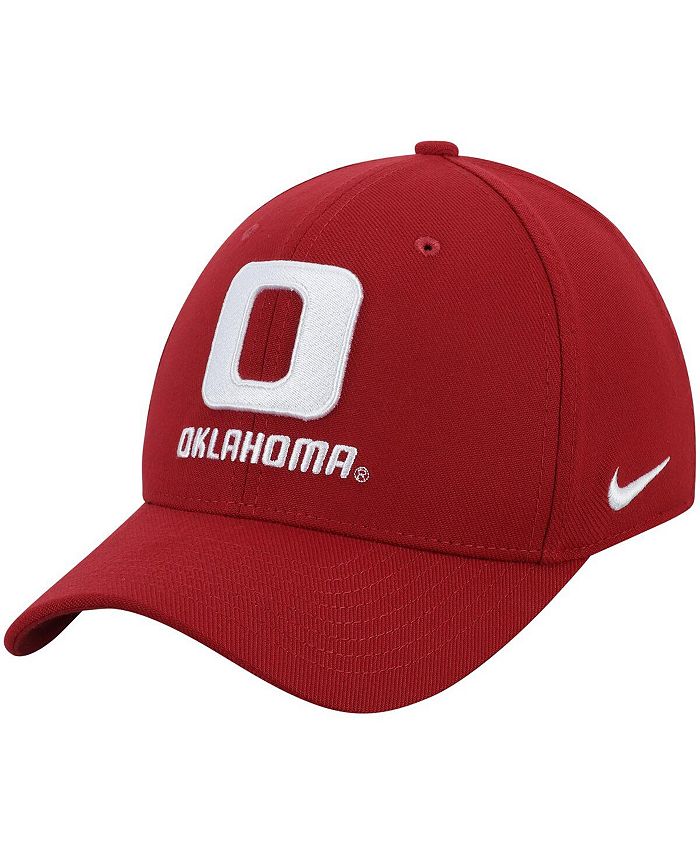 Nike Men's Crimson Oklahoma Sooners Team Classic Logo 99 Swoosh ...