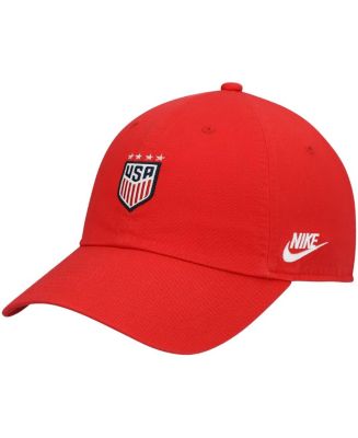 Men's Nike Red USWNT Heritage86 Adjustable Hat - Macy's