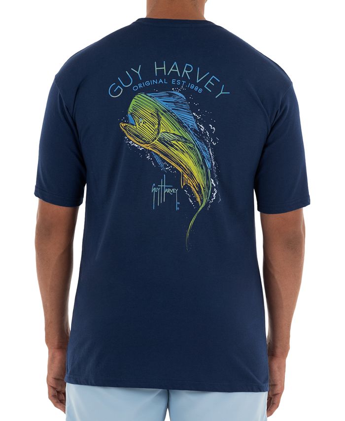 Guy Harvey Men's Logo Graphic T-Shirt - Macy's