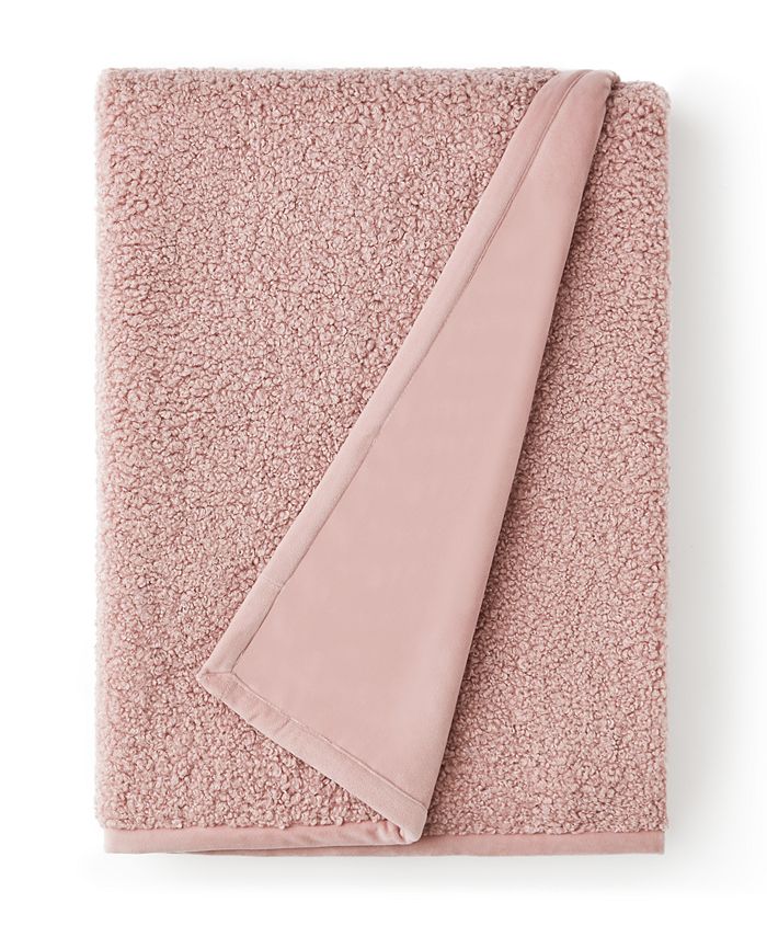 UGG® Nisa Sherpa Throw, 70" x 50" - Macy's