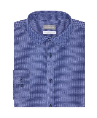 Michael Kors Men s Fine Gauge Knit Slim Fit Untucked Dress Shirt Macy s