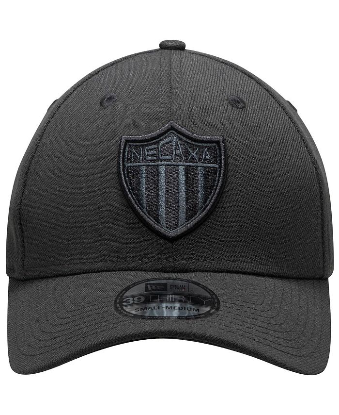 New Era Men's Black Club Necaxa International Club Basic 39THIRTY Flex ...