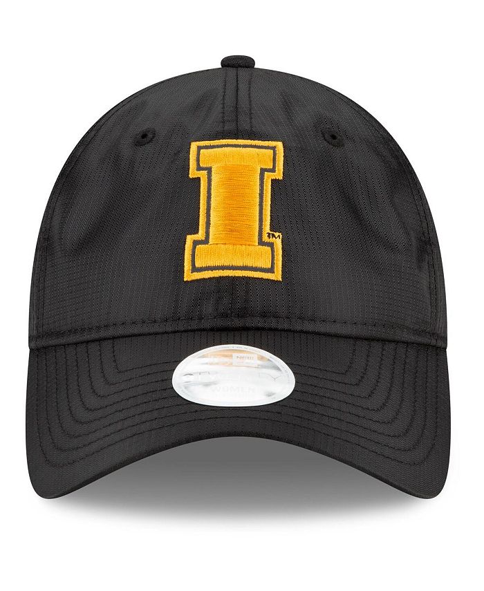 New Era Women's Black Iowa Hawkeyes Warm Up 9TWENTY Adjustable Hat - Macy's
