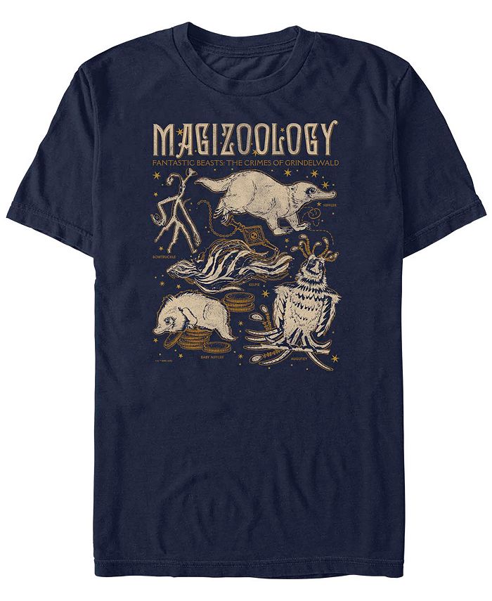 Fifth Sun Men's Fantastic Beasts Magizoology Textbook Short Sleeve T ...