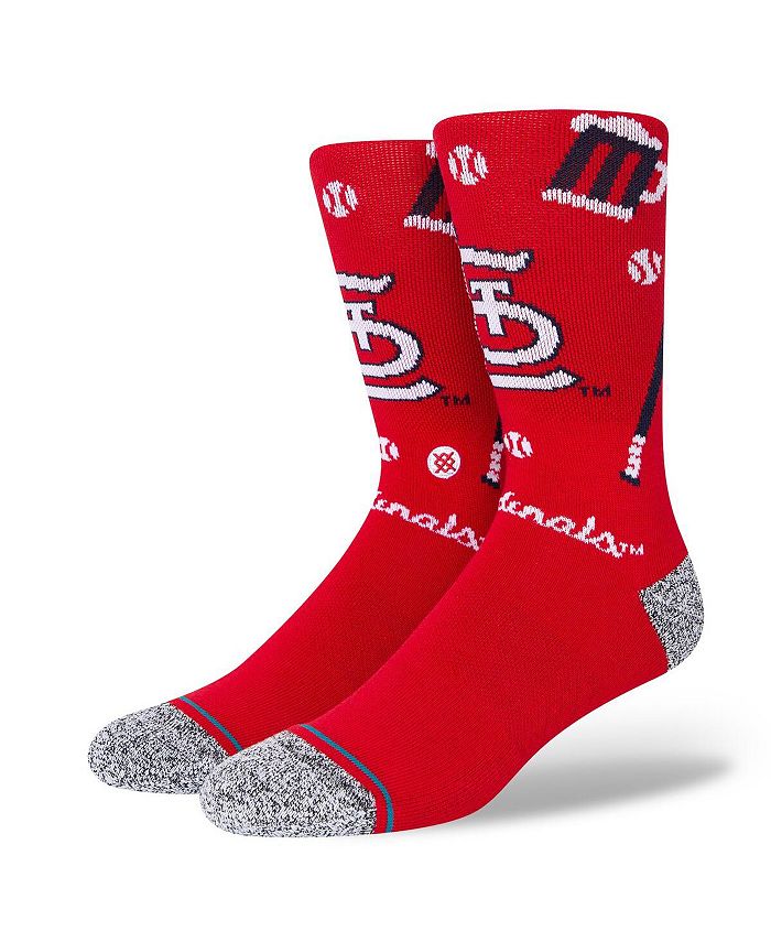 Stance Men's St. Louis Cardinals Landmark Crew Socks - Macy's