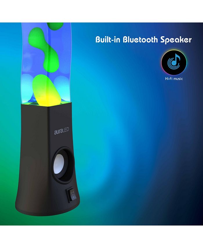 Tzumi LED Lava Lamp With Built In HI-FI Speaker, With Both Luetooth and ...