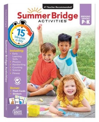 Barnes & Noble Summer Bridge Activities, Grades PK - K: Bridging Grades ...