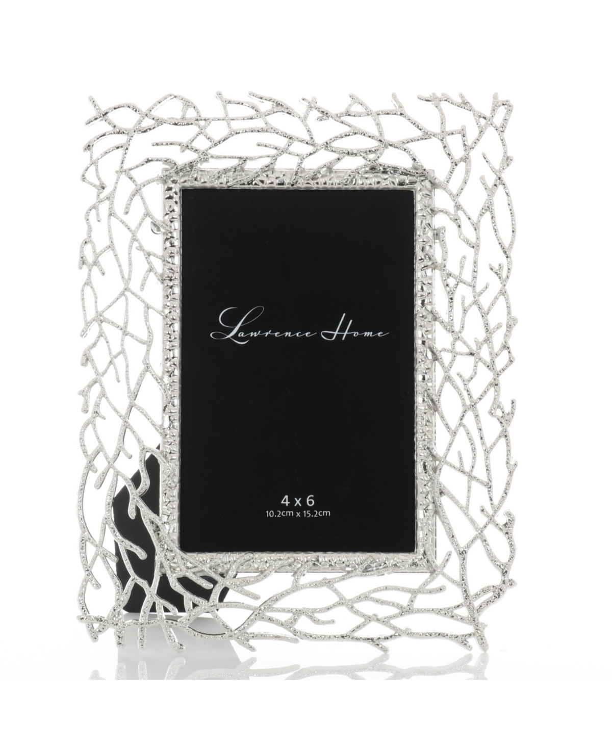 Click here for Branch Design Metal Picture Frame  4 x 6 - Silver-... prices