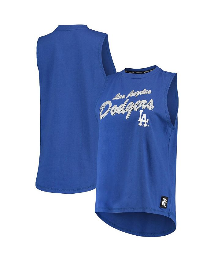 DKNY Women's Royal Los Angeles Dodgers Marcie Tank Top - Macy's