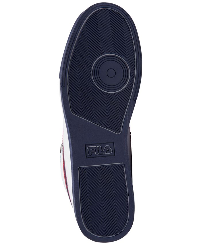 Fila Men's Vulc 13 Mid Plus Casual Sneakers from Finish Line - Macy's