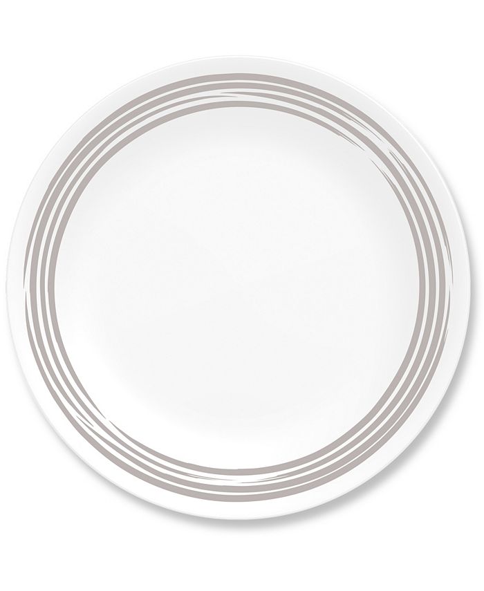 Corelle Brushed Silver Tone Salad Plate - Macy's