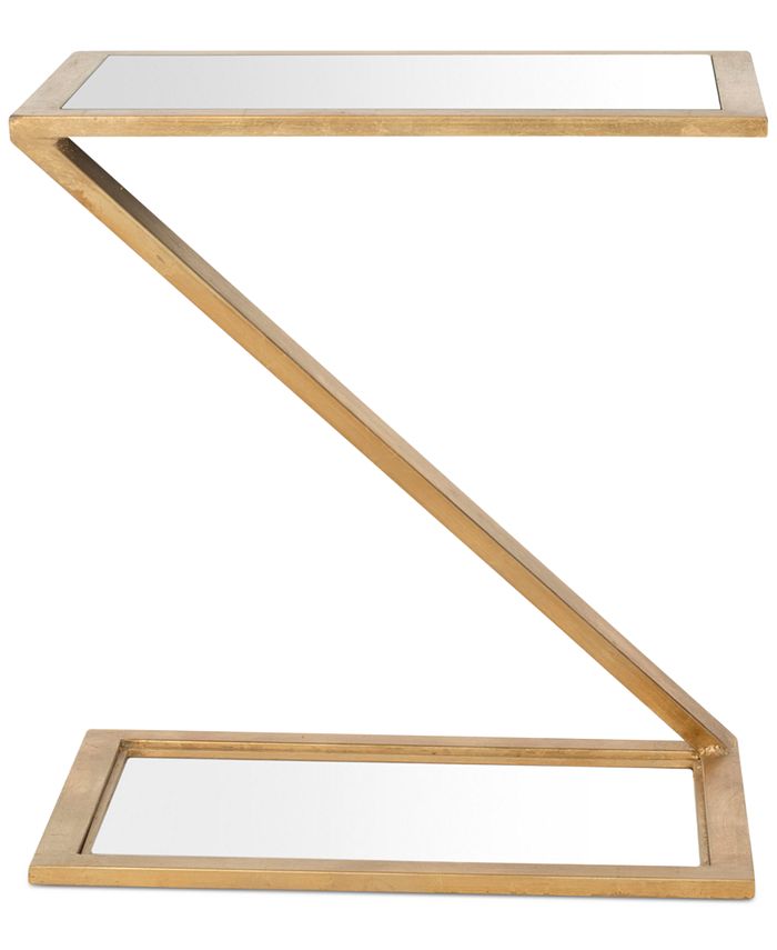 Furniture Evangeline Z Mirror Accent Table - Macy's