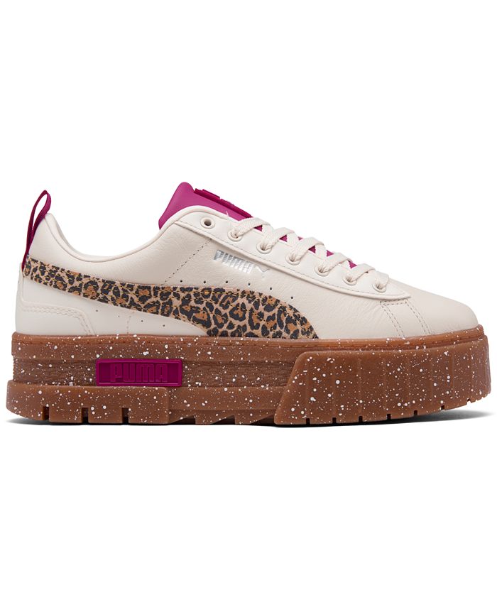 Puma Women's Mayze SE Leopard Print Casual Sneakers from Finish Line ...