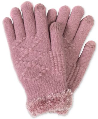 Jenni Women's Stitch-Detail Touchscreen Gloves, Created for Macy's - Macy's