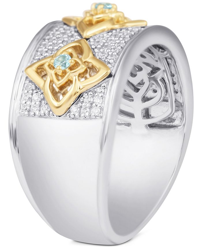 Enchanted Disney Fine Jewelry Diamond Aladdin Ring (1/5 ct. t.w.) in ...