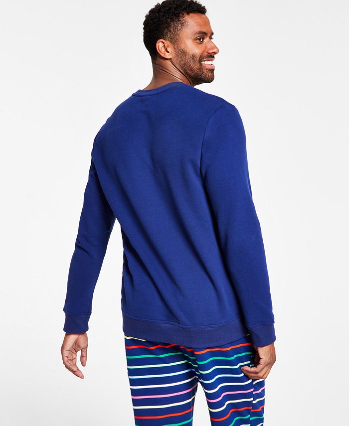Charter Club Men's Solid Matching Crewneck Top, Created for Macy's - Macy's