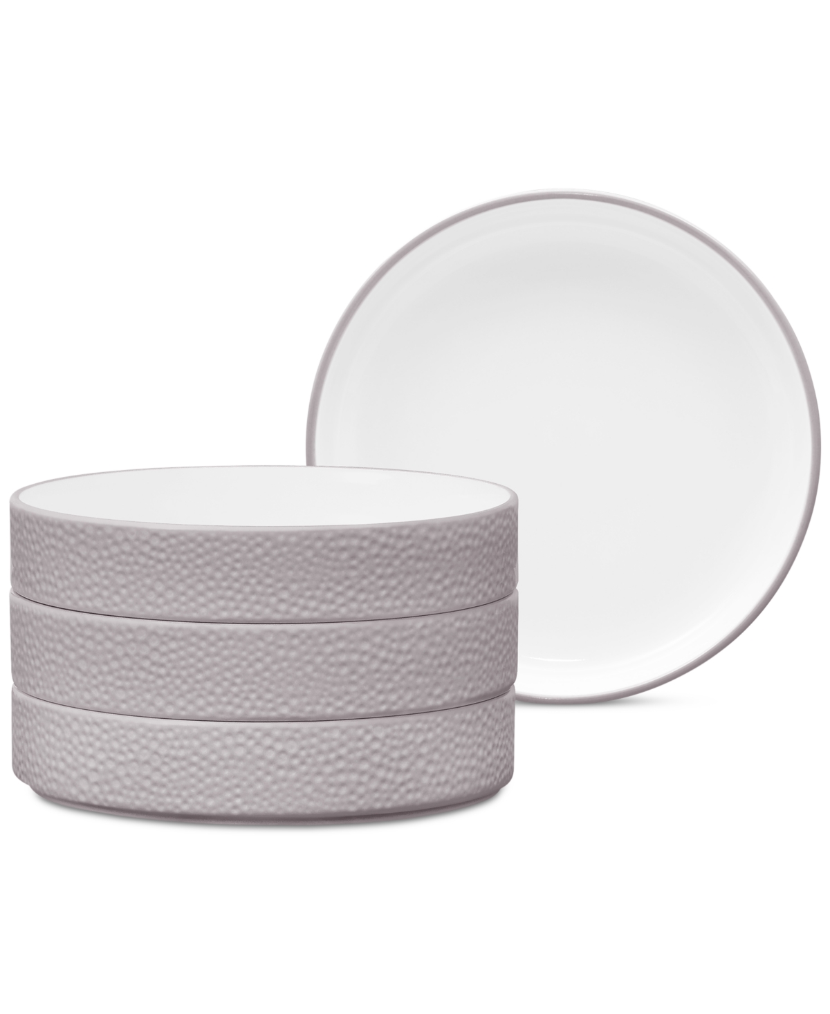 Click here for Noritake Colortex Stone Stax Deep Plates  Set of 4... prices