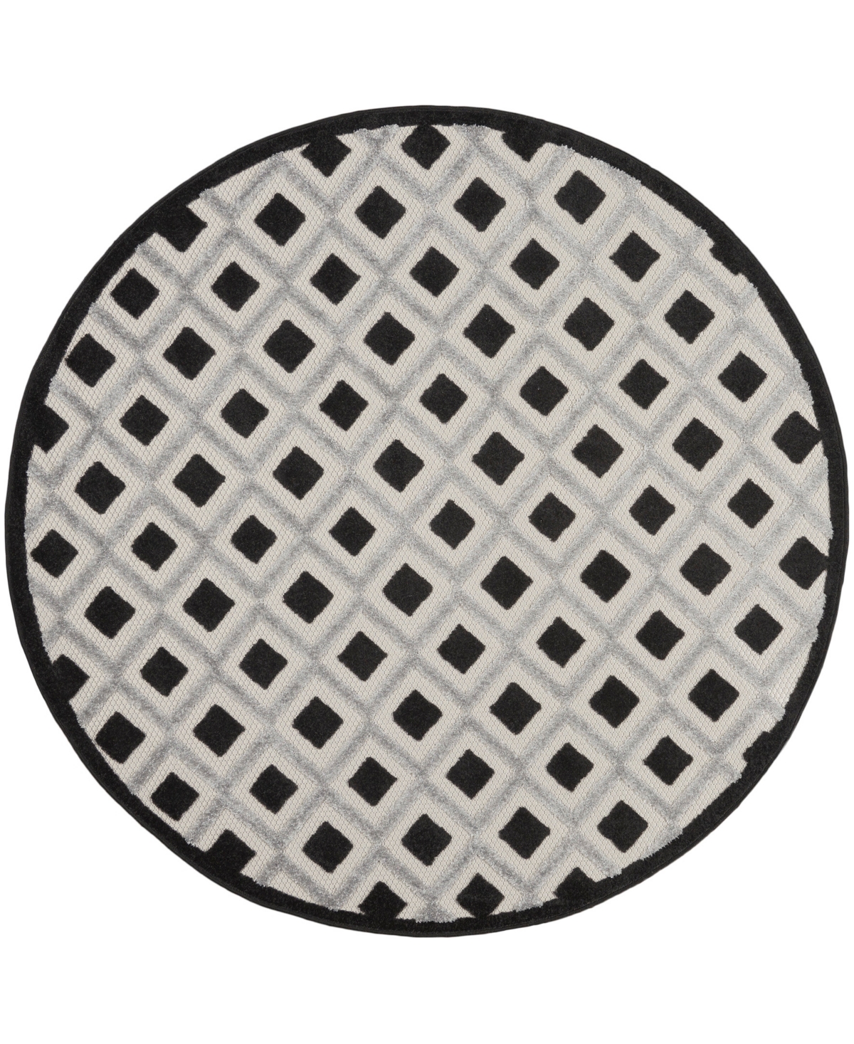 Click here for Nourison Home Aloha ALH26 53 x 53 Round Outdoor Ar... prices