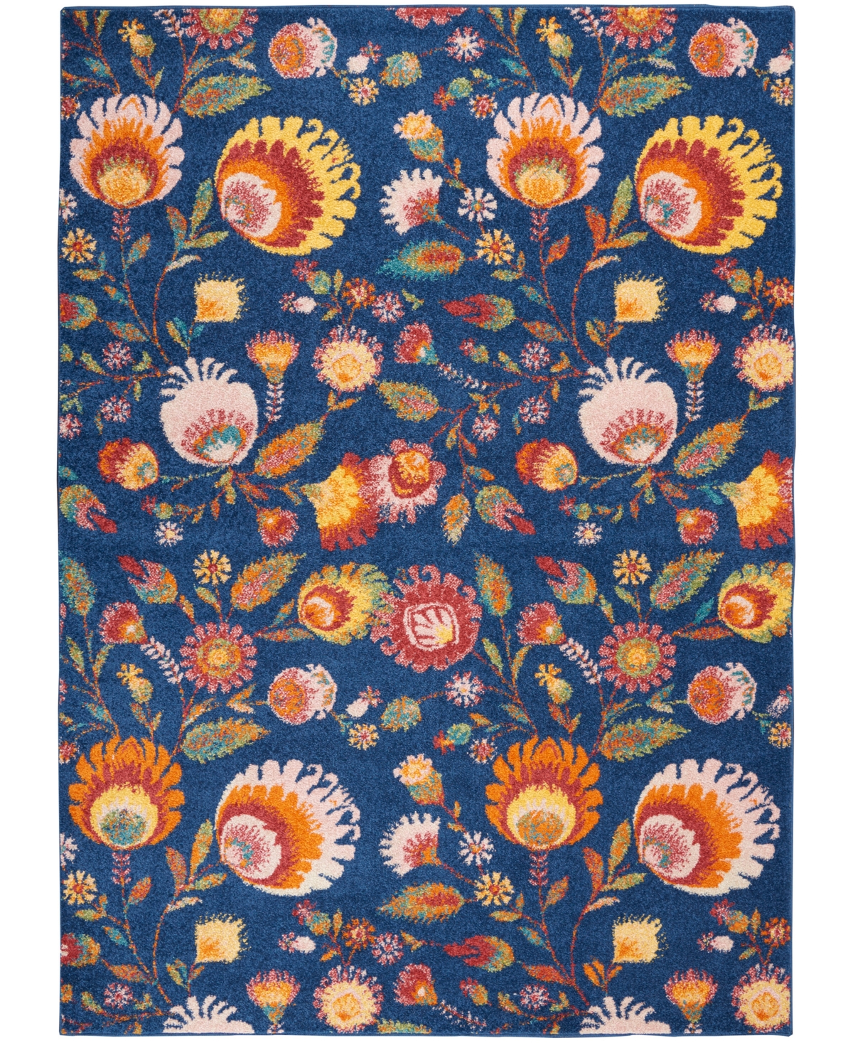 Click here for Nourison Home Allur ALR08 4 x 6 Area Rug - Navy  M... prices