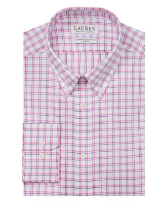 Lauren Ralph Lauren Men's Ultra-Flex Stretch Slim Fit Dress Shirt - Macy's