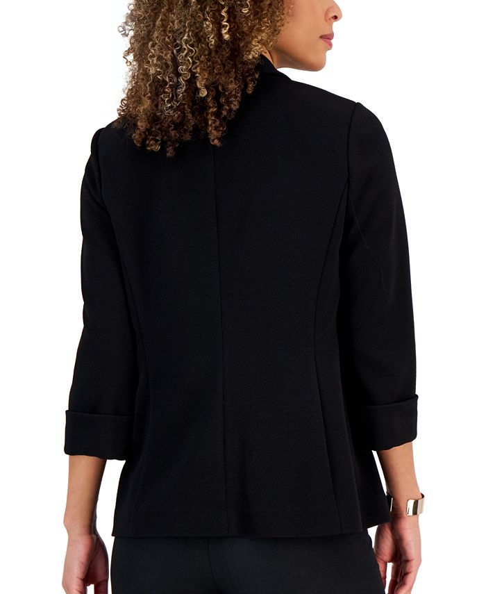 Kasper Women's Shawl Collar Roll-Tab Jacket - Macy's