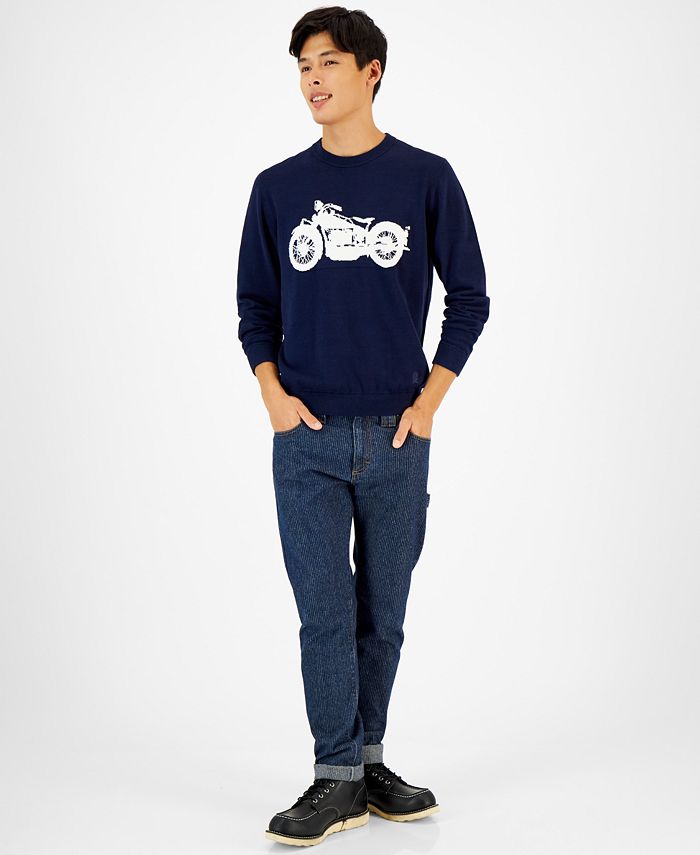 CRWTH Men's Moto Sweater - Macy's