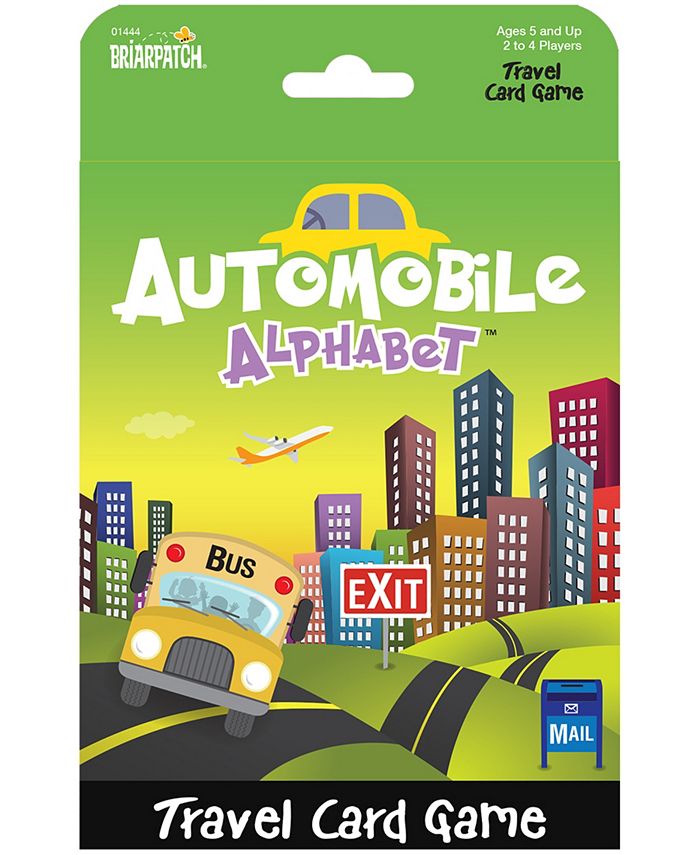 Briarpatch Automobile Alphabet Travel Card Game Set, 53 Piece - Macy's
