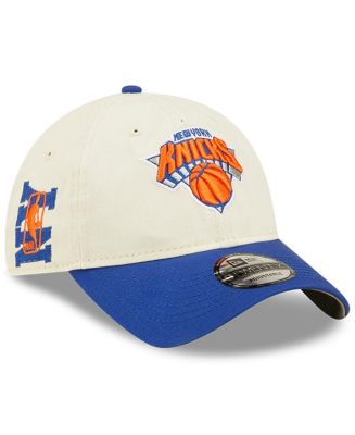 Men's New Era Cream, Blue New York Knicks 2022 NBA Draft 9Twenty ...