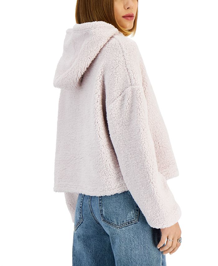 Grayson Threads Black Juniors' Cozy Brooklyn Hoodie - Macy's