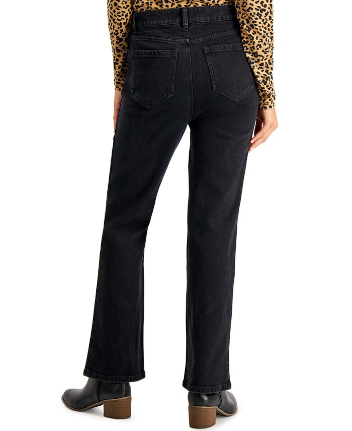 Style & Co Petite Ripped High-Rise Vintage Classic Bootcut Jeans ...