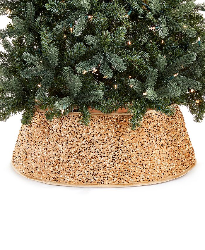 Giftcraft Sequin Tree Collar - Macy's