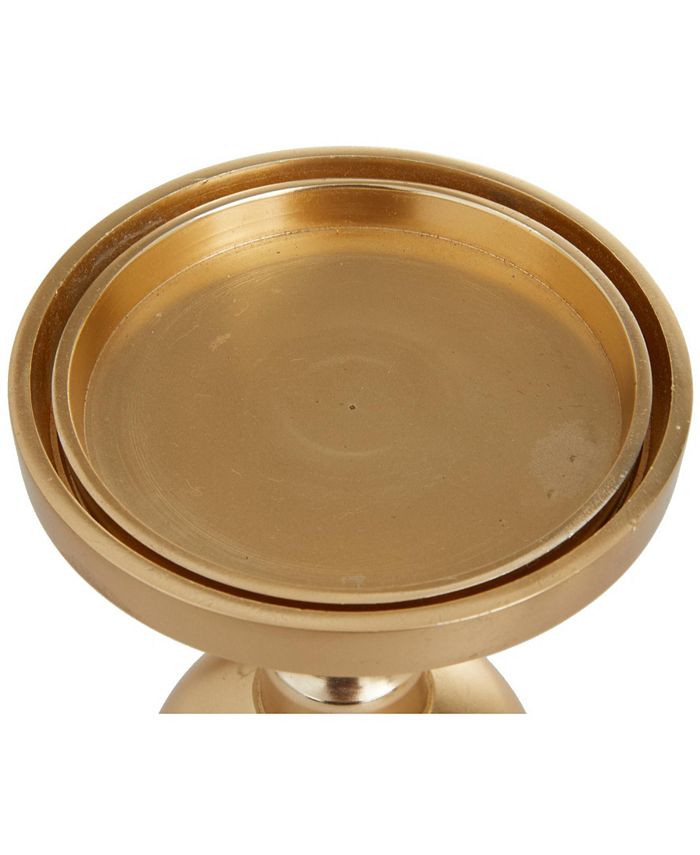 Novogratz Collection Transitional Candle Holders, Set of 3 - Macy's