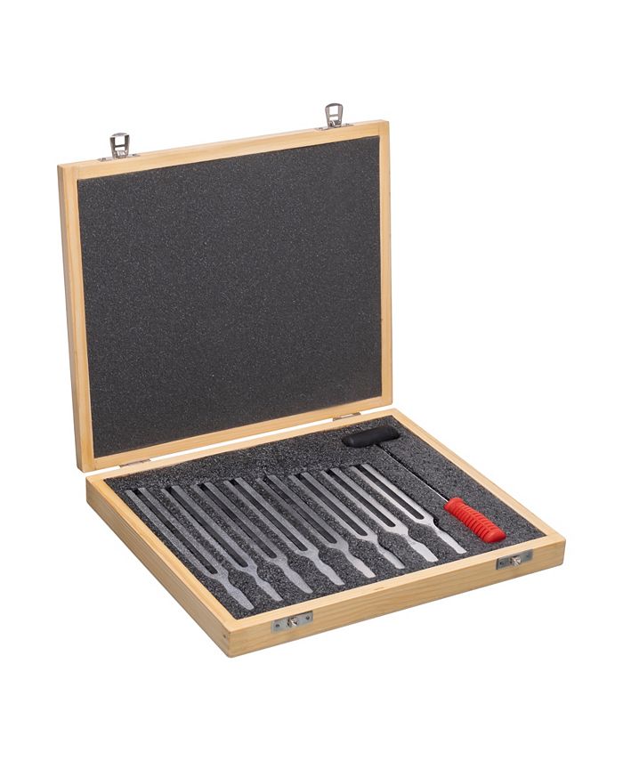 Supertek Tuning Forks with Hammer, Aluminum Set, 9 Piece - Macy's