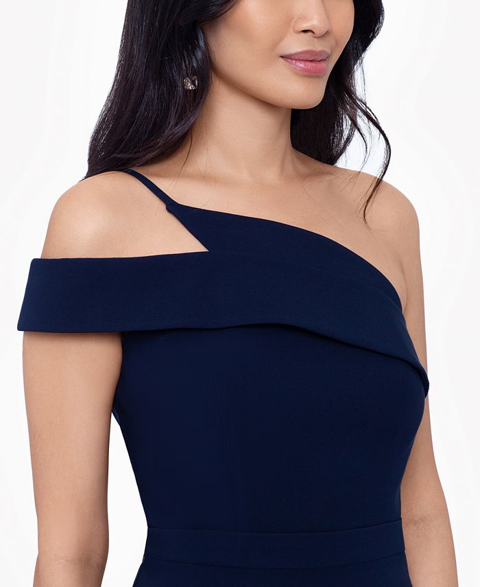 XSCAPE Women's Asymmetrical One-Shoulder Dress - Macy's