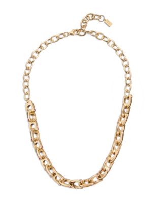 COACH Signature Chunky Collar Necklace - Macy's