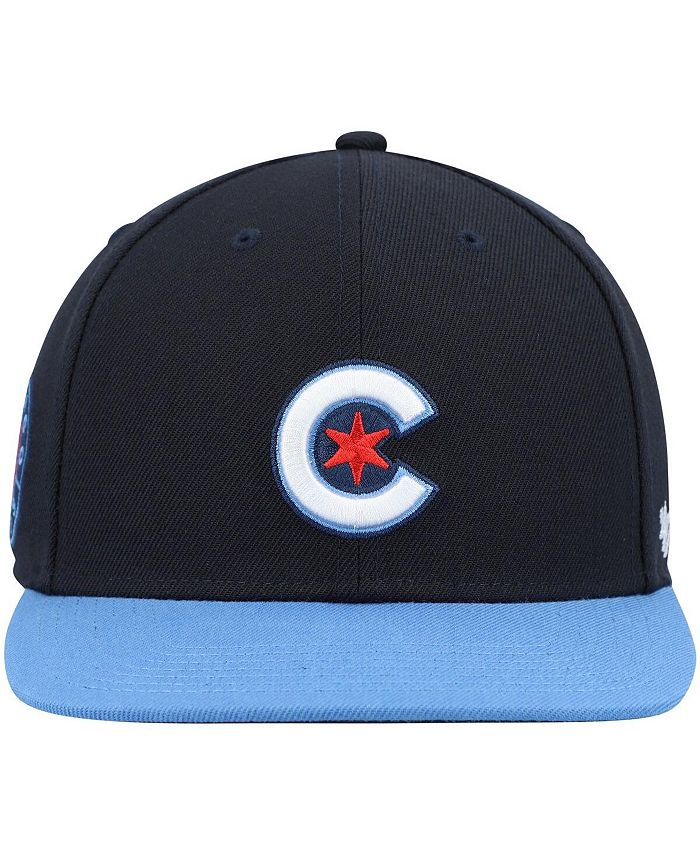 '47 Brand Men's '47 Navy Chicago Cubs City Connect Captain Snapback Hat ...