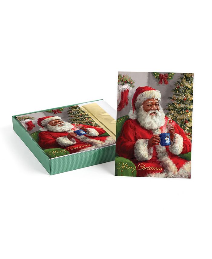 Masterpiece Studios Masterpiece Merry Christmas Santa Holiday Boxed ...