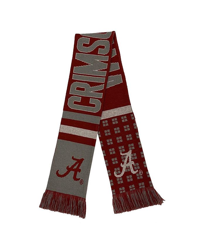 FOCO Men's and Women's Alabama Crimson Tide Reversible Thematic Scarf ...
