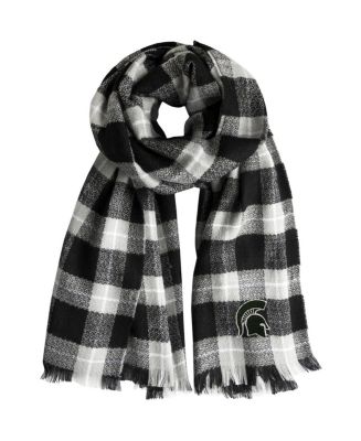 Women's Little Earth Michigan State Spartans Plaid Blanket Scarf - Macy's