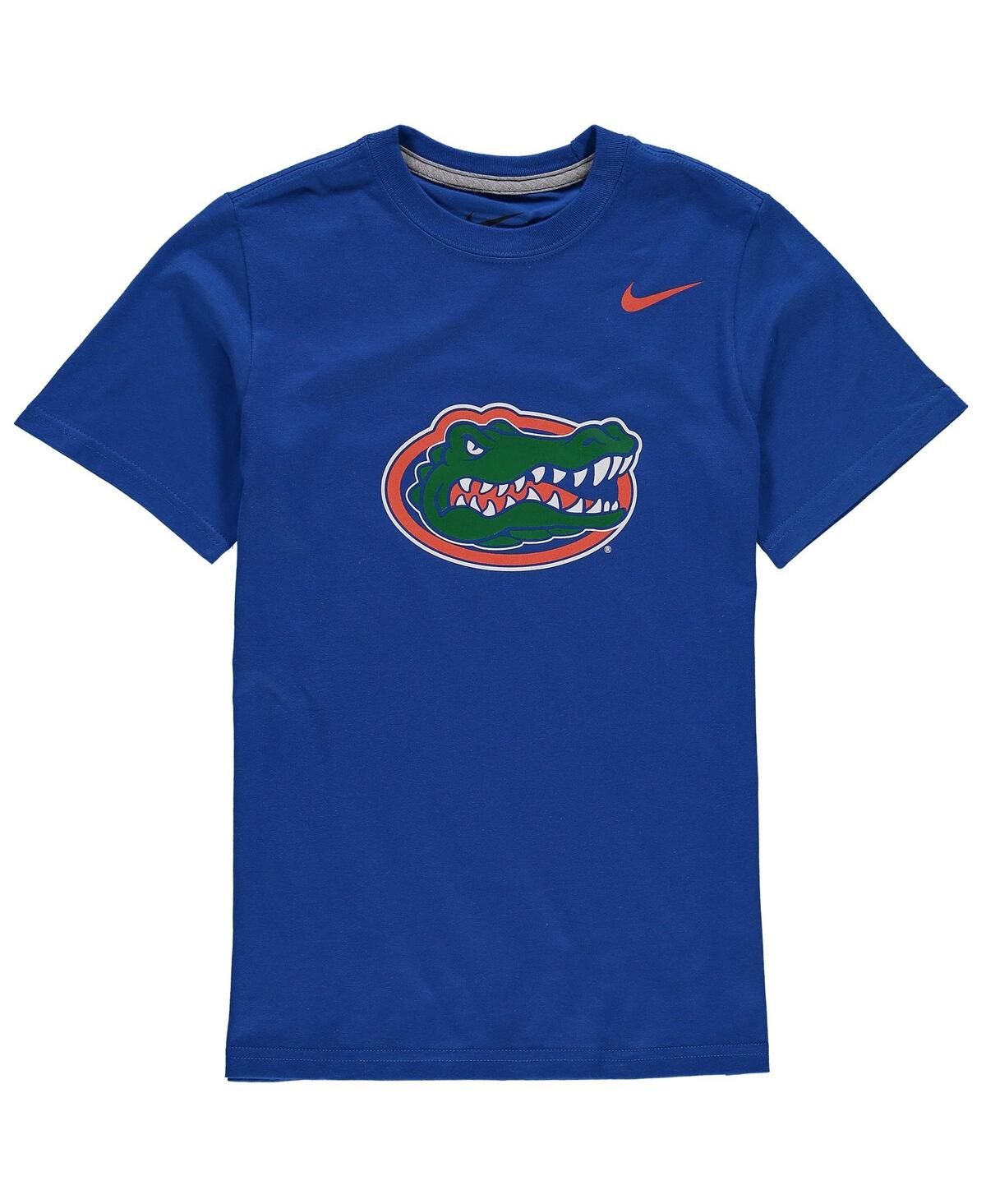 Click here for Big Boys Nike Royal Florida Gators Cotton Logo T-s... prices