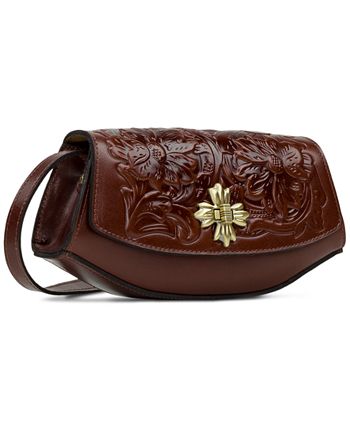 Patricia Nash Leather Handley Baguette - Macy's