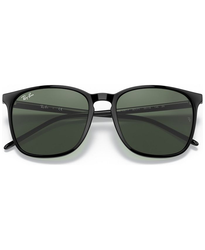 Ray-Ban Men's Low Bridge Fit Sunglasses, RB4387F 55 - Macy's