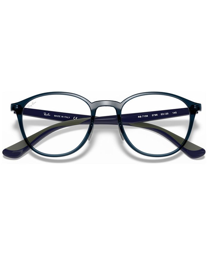 Ray-Ban RB7156 Unisex Phantos Eyeglasses - Macy's